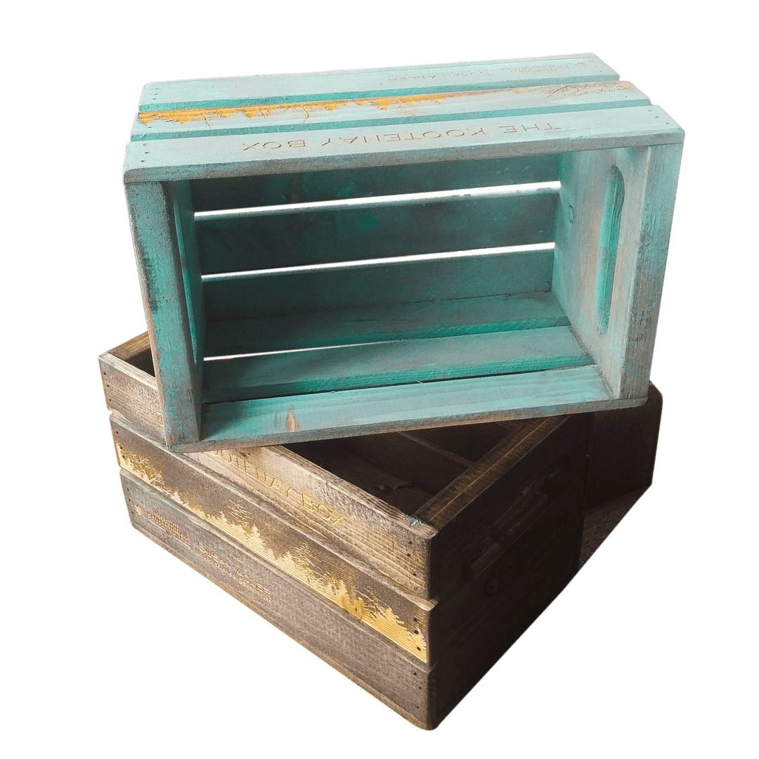 2 Slat Crate – KootenayCrateCo